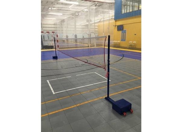 Movable Badminton Post – Heavy Duty | Portable Stand | Knight Shot KSA ...